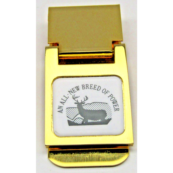 Unknown | Bags | Deer Buck Gold Metal Money Clip Vintage Hunters Flip ...